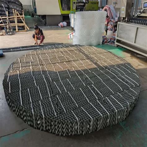 Cpvc Plastic Corrugated Plate Structure Packing Plastic Structured