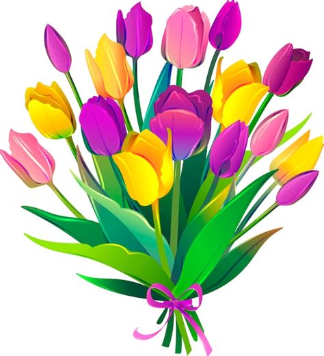 Free Tulip Bouquet Clipart Download Free Tulip Bouquet Clipart Png