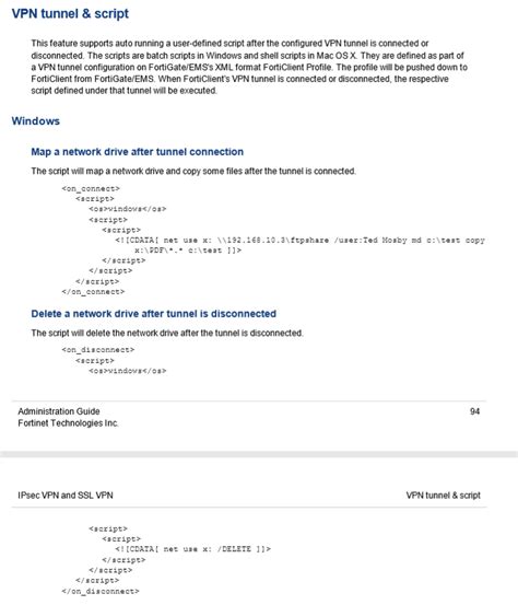 Run Script After Connecting To Vpn Using FortiClient Windows