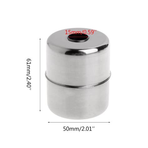 ★come★5115mm Stainless Steel Ball Float Magnetic Floating Level Switch