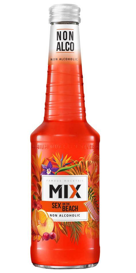 Gazuotas Nealkoholinis Kokteilis Mix Mocktail Sex On The Beach Alco Free L Bottlery