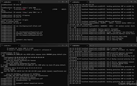 基于keepalived实现haproxy高可用站点keepalived Haproxy 配置 Csdn博客