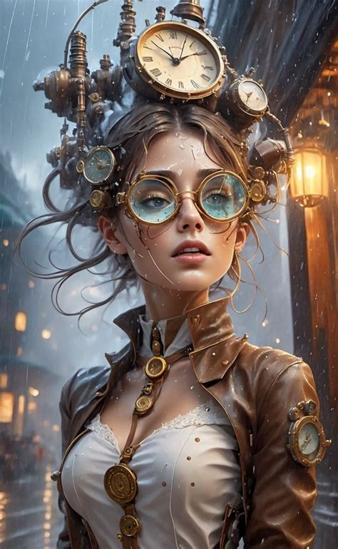 Pin By Weird Candy On 1 Mixed Concepts Steampunk Art Steampunk Illustration Steampunk Characters