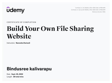 Bindu Sree Kalivarapu On Linkedin Udemy Course