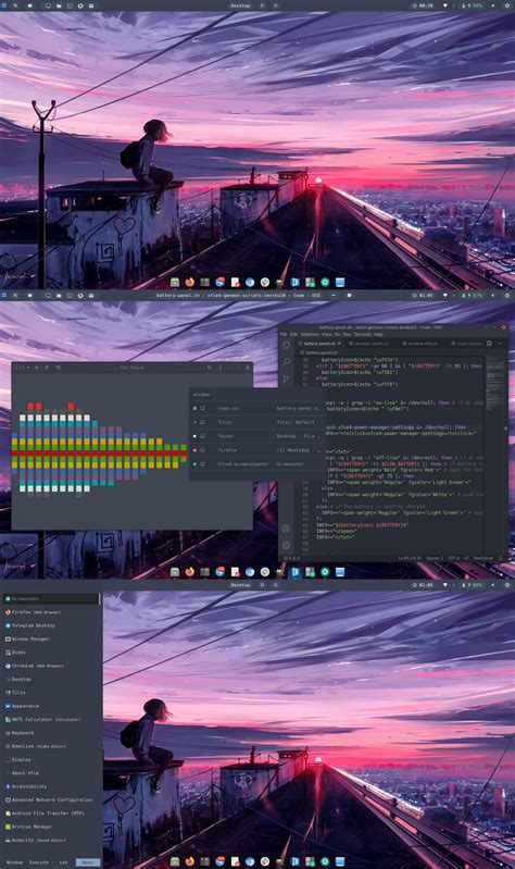 XFCE Panel Ricing With Genmon Scripts Aesthetic Simple Not PRO First Rice On XFCE