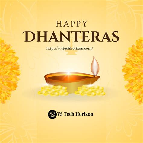 Vs Tech Horizon Pvt Ltd On Linkedin Happydhanteras Vstechhorizon Prosperitythroughinnovation