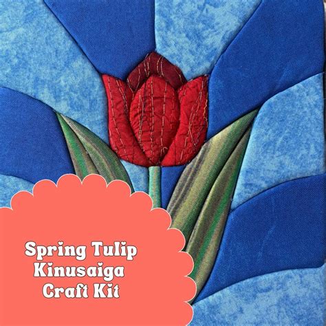 Kinusaiga Craft Kit Spring Tulip Etsy
