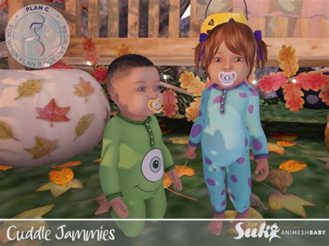 Second Life Marketplace [ Plan C ] Elmo Cuddle Jammies Rez To Unpack