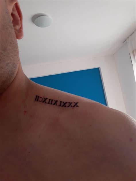 Share 66 Roman Numeral Tattoo On Neck Super Hot Incdgdbentre