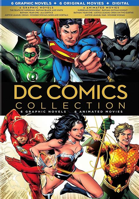 Dc Comics Graphic Novels Collection Blu Ray Set Volume One Us Warner