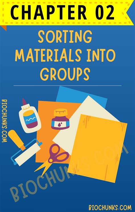 Sorting Materials Into Groups Biology Notes Cbse Ncert Life Sciences Notes