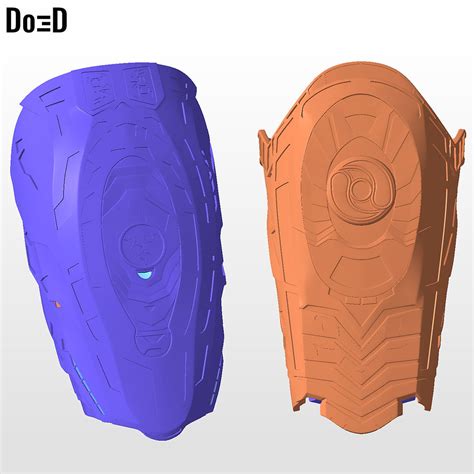 Both Full Gauntlet Set Predator Badlands Dek 3d Printable Model Stl