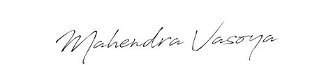 71 Mahendra Vasoya Name Signature Style Ideas Creative Autograph