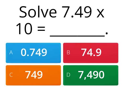 Module 4 Math Review Quiz