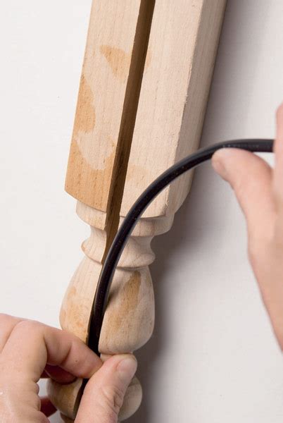 DIY Floor Lamp Combined With A Bedside Table Shelterness