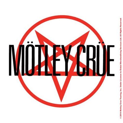 Mötley Crüe Star Logo Coaster Novelties Loudtrax