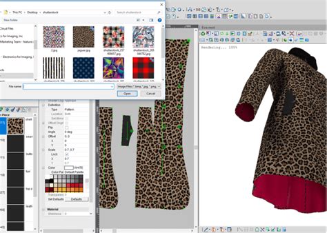 A Screenshot Of The Optitex Program One Of The Software Frequently