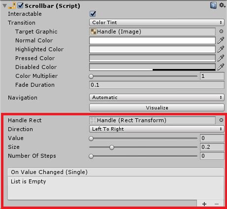 The Scrollbar Component Mastering UI Development With Unity Book