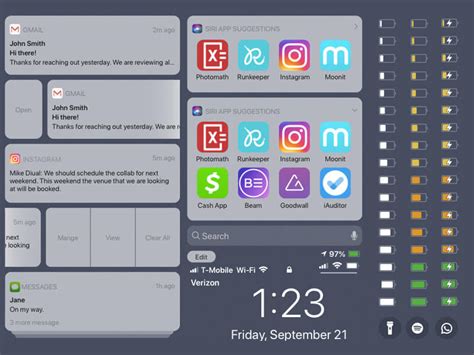 IOS Lock Screen UI Kit Free Sketch Resource Sketch Elements