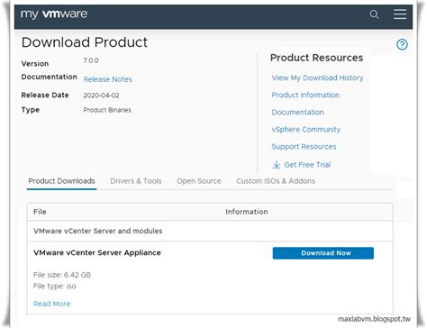 Lab Vm Testing Vmware Vcenter Server Appliance 70 Step By Step