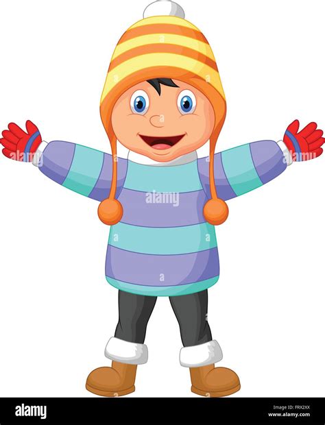 Winter Clothes Cartoon