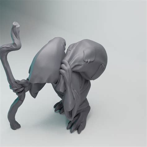 Hot Goblin Minion With Staff