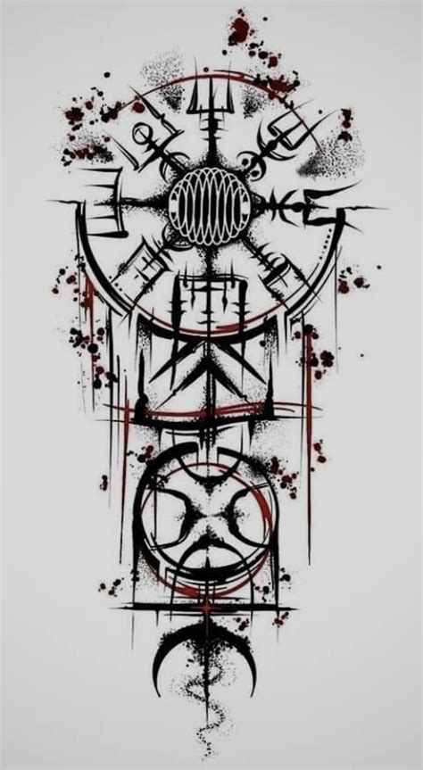 Desenhotattoo4 Viking Tattoo Sleeve Norse Tattoo Rune Tattoo