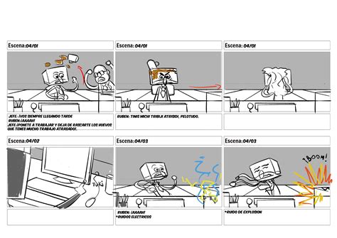 Storyboard Dia De Mierda On Behance