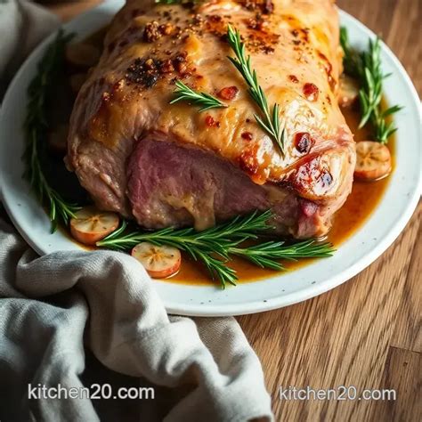 Ultimate Simple Roast Lamb With Garlic And Rosemary