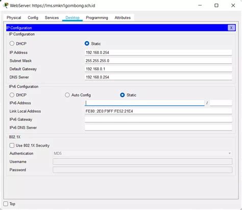 Konfigurasi Jaringan Routing Pada Cisco Packet Tracer Life Is My Campus