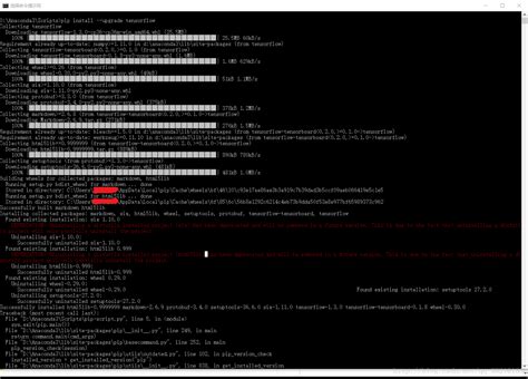 基于深度学习的人脸识别系统Win 环境安装与配置python opencv tensorflow error tensorflow cp cp m win