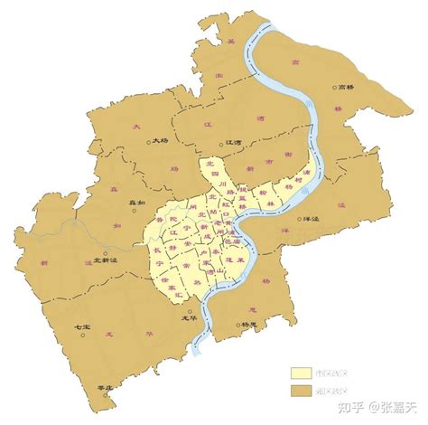 上海市行政区划的变迁 知乎