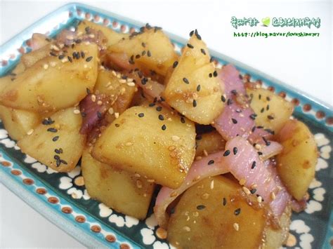 7월 제철 감자반찬바싹 감자조림