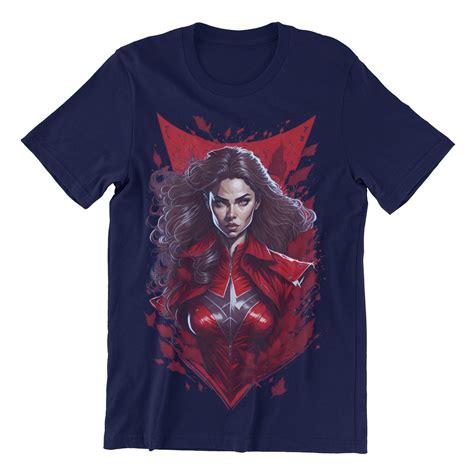 Camiseta Wanda Masculina Azul Marinho Elo7 Produtos Especiais