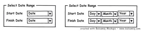 Interaction Design Better Way For Users To Select A Date Range User Experience Stack Exchange
