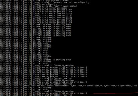 nginx worker process is shutting down 大数据从业者felixzh 博客园