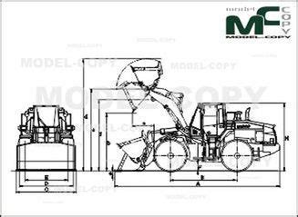 Komatsu Wa380 7 2d Drawing Blueprints Model Copy Autore Disegni