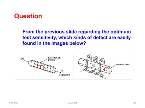 Unit Ii Mpi Non Destructive Testing Of Materials Pptx Physics Science
