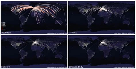 Whats So Great About A World Flight Paths Map James Cheshire
