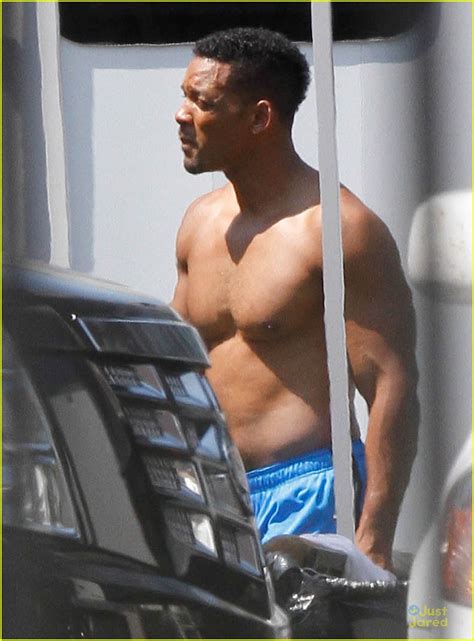 Will Smith Shirtless Fighting Moves For Focus Photo 2951728