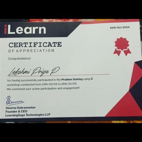 Mohana Vamsi Krishna On Linkedin Congratulations 🙌 Swarna Subramanian