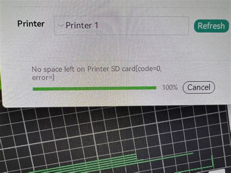 Anyone Get This Error When Sending To The Sd Card Its Happening On Multiple Machines And