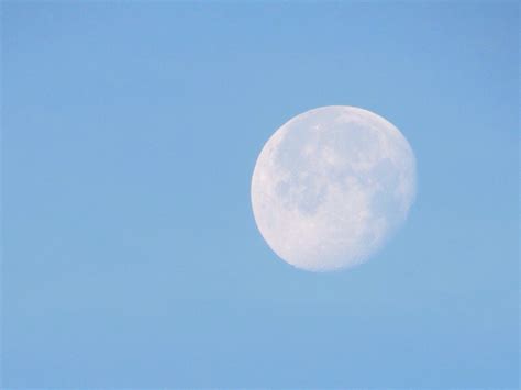 Moon Out During The Day