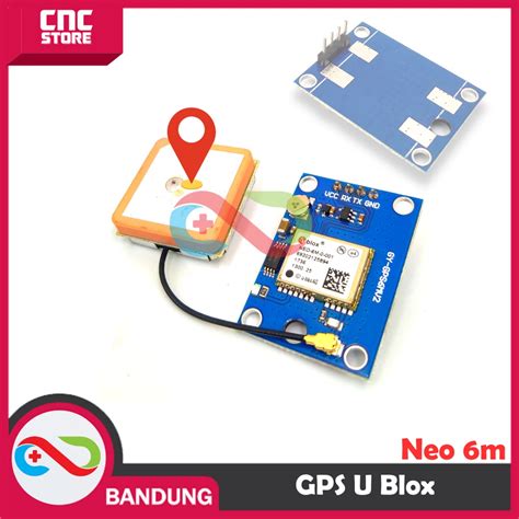 Jual Gps Ublox Neo 6m Gy Neo6mv2 With Eeprom Antenna Module Tersolder Shopee Indonesia