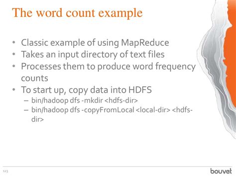 The Word Count Example 123