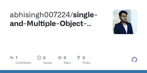 Github Abhisingh Single And Multiple Object Tracking Using Open Cv