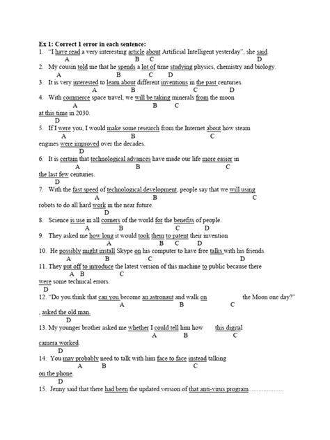 Eng 8 Luyện Correction Mul Choice Pdf Invention