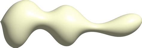 3d abstract blob freeform shape decoration 13113932 png