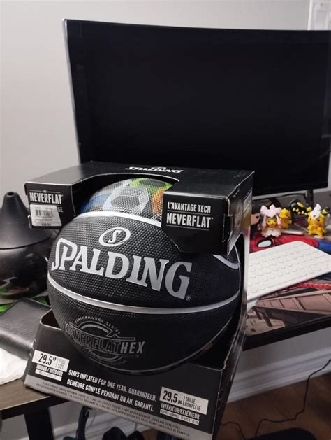 Spalding Neverflat Hexagrip Sgt Basketball Size 7 Outdoor Sportchek