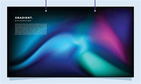 Colorful And Vibrant Gradient Mesh Background Template Copy Space Smooth And Abstract Colour